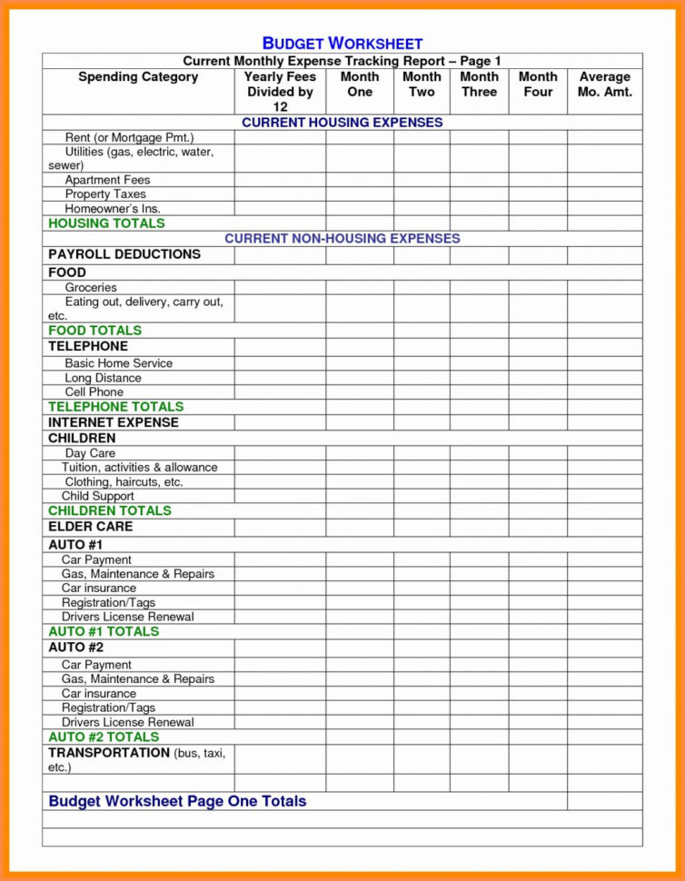 Restaurant Budget Spreadsheet Free Download Db excel