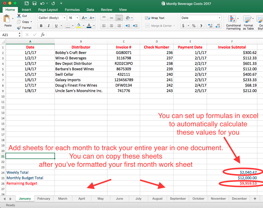 Restaurant Cost Of Goods Sold Spreadsheet Within How To Take Bar Restaurant Cost Of Goods Sold Spreadsheet Within How To Take Bar