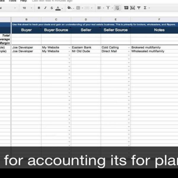 Sales Commission Spreadsheet Template for Real Estate Transaction ...