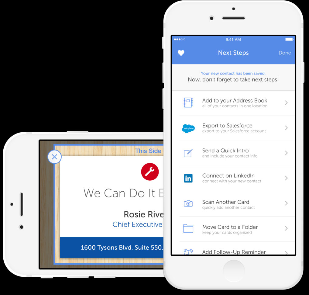 Scan Business Cards Into Excel Spreadsheet Inside 5 Apps To Help You Digitally Organize Business ...