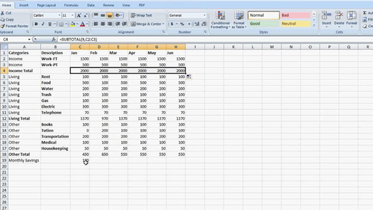Setting Up An Excel Spreadsheet — db-excel.com