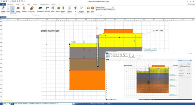 Sheet Pile Wall Design Spreadsheet — db-excel.com