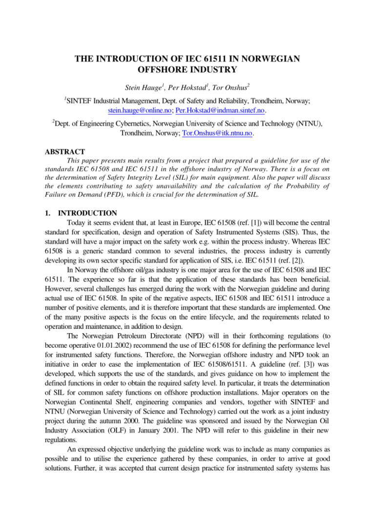 Sil Calculation Spreadsheet with Pdf Probability Of Failure On Demand Pfd The Formulas Of Iec ...
