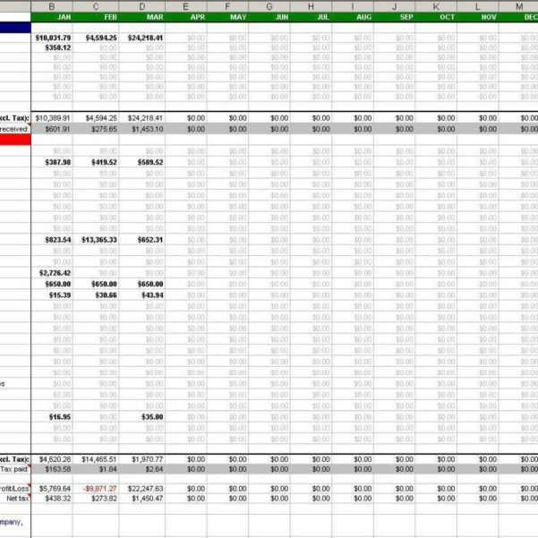 Simple Accounting Spreadsheet Free — db-excel.com