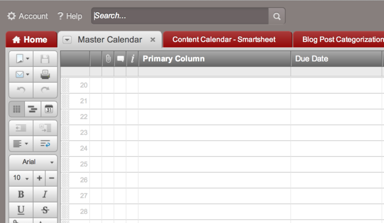 Smartsheet Spreadsheet in Tip: Create A Calendar Dashboard In 7 Quick ...
