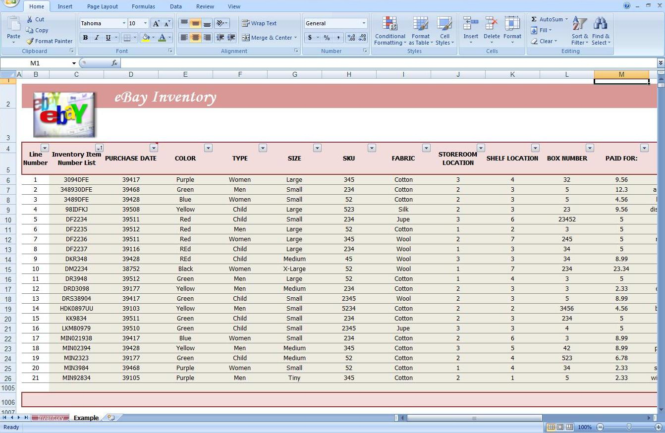 Software Tracking Spreadsheet Db excel