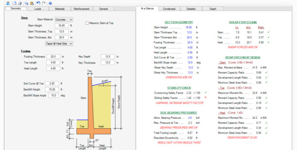 Soldier Pile Wall Design Spreadsheet Google Spreadshee soldier pile ...