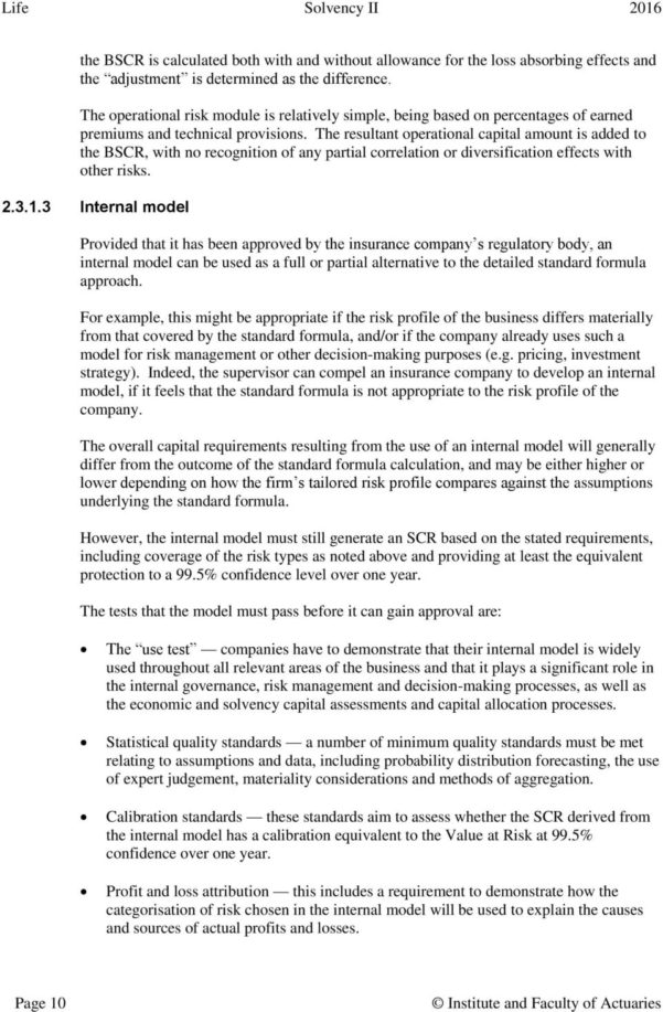 Solvency Ii Standard Formula Spreadsheet regarding Solvency Ii Life ...