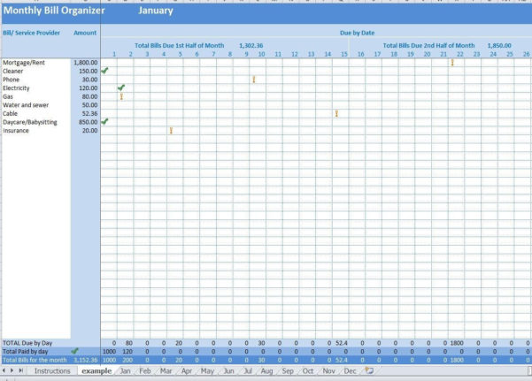 Split Bills Excel Spreadsheet for Excel Template For Bills Spreadsheet ...