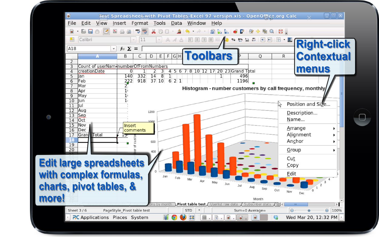 Spreadsheet Pivot Table Throughout Edit Excel Pivot Tables On Ipad Db 