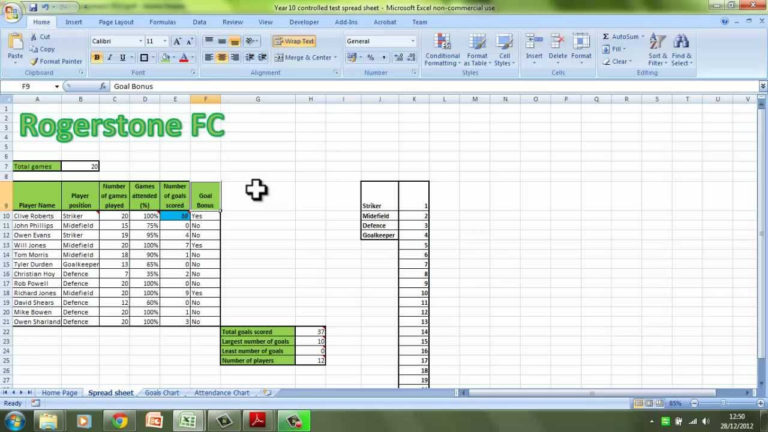 Spreadsheet Quiz regarding Ict Spreadsheet Quiz – Spreadsheet Collections — db-excel.com