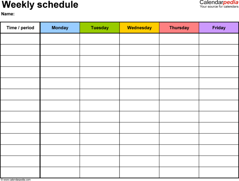 Staff Rota Spreadsheet — db-excel.com