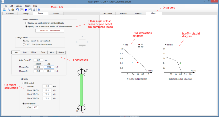Steel Column Design Spreadsheet — db-excel.com