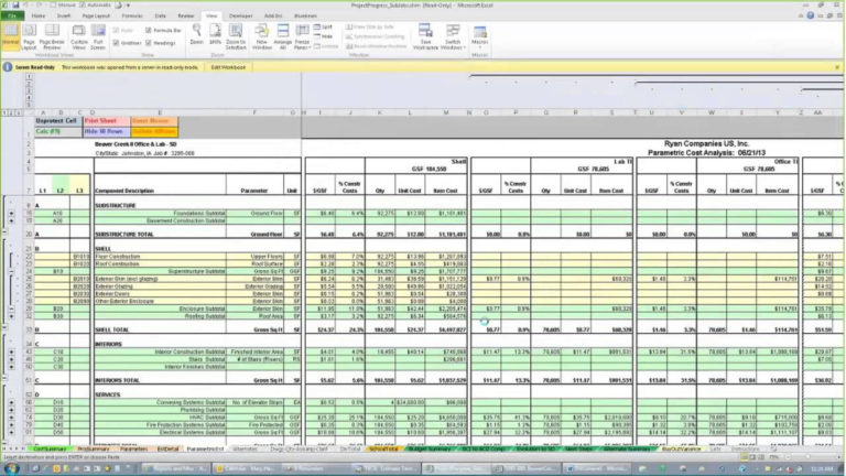 Steel Estimating Spreadsheet in Structural Steel Estimating Spreadsheet ...