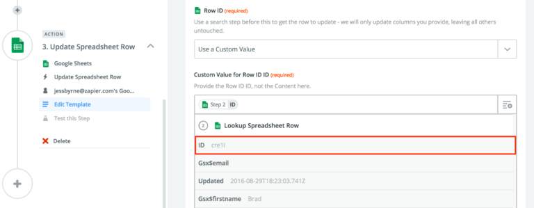 Step Challenge Spreadsheet with Google Sheets Integration Help Support Zapier — db-excel.com