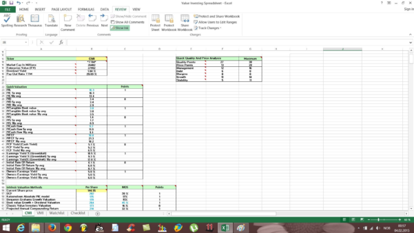 Stock Analysis Spreadsheet with Portfolio Valuation Report Sample Fresh ...