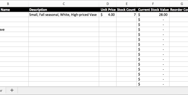Stock Count Excel Spreadsheet Google Spreadshee stock count sheet excel ...