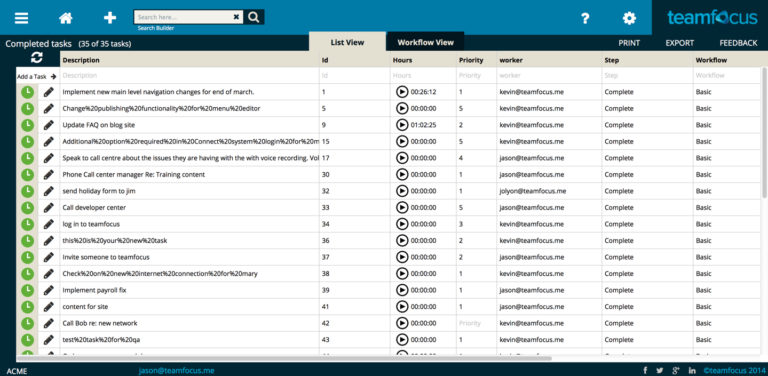 Team Spreadsheet — db-excel.com