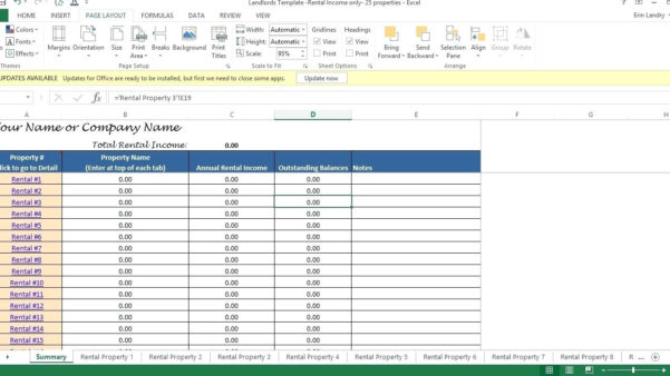 Tenant Rent Tracking Spreadsheet within Clarification Tracker Template ...