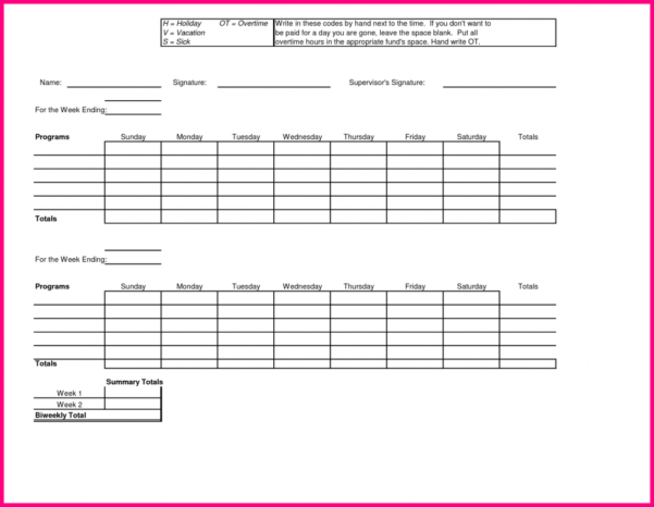 Timesheet Spreadsheet Formula for Excel Timesheet Template With ...