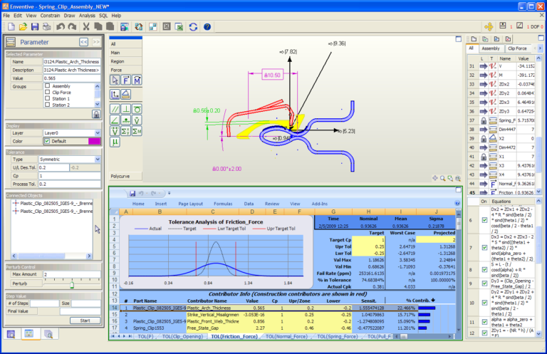 Tolerance Stack Up Spreadsheet for Tolerance Analysis Enventive ...