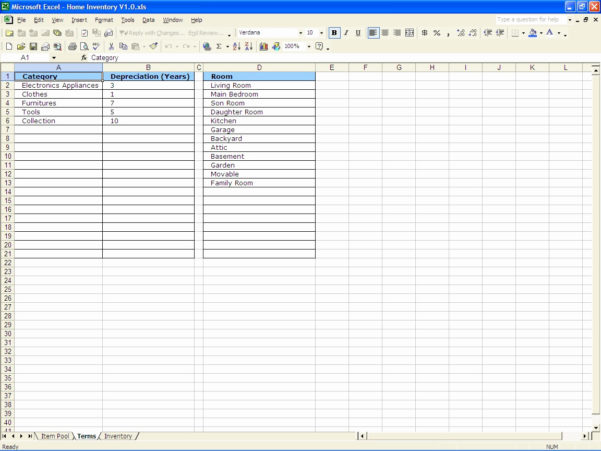 Tool Room Inventory Spreadsheet intended for Tool Inventory Spreadsheet ...