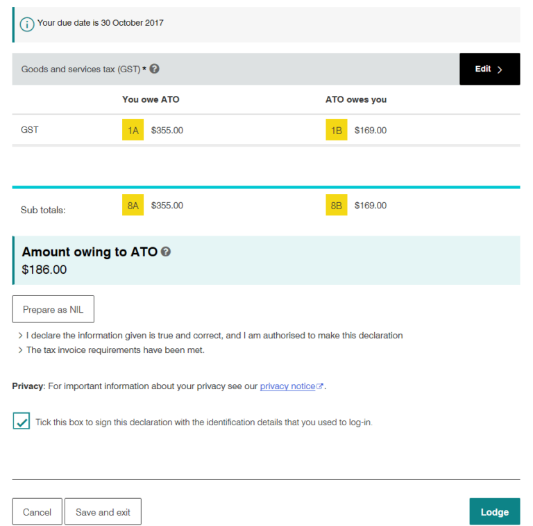 Uber Gst Spreadsheet in Uber Drivers: Submit Your Bas The Easy Way ...