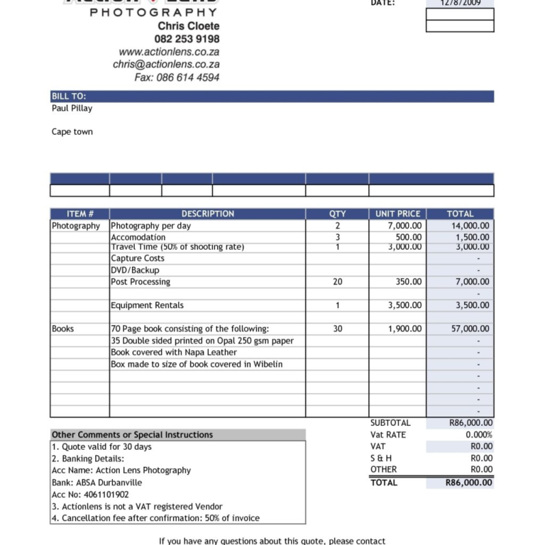 Vat Reconciliation Spreadsheet intended for Vendor Invoice Template Non ...