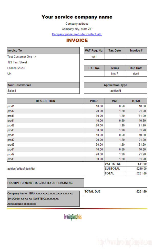 Vat Return Spreadsheet Template — db-excel.com