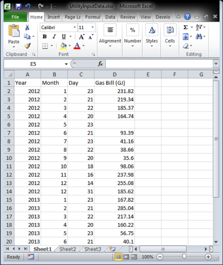 Weather Forecast Excel Spreadsheet within Heatspring Magazine – How To ...
