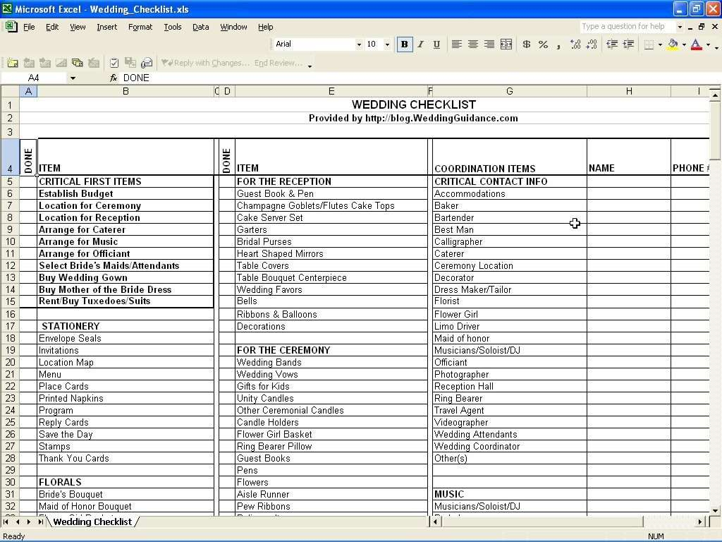 Wedding Cost Spreadsheet Throughout Wedding Cost Spreadsheet Template 