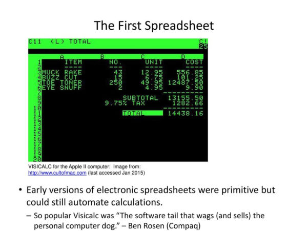 What Was The First Spreadsheet Program — db-excel.com