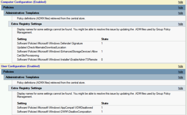 Windows 10 Group Policy Settings Spreadsheet — db-excel.com