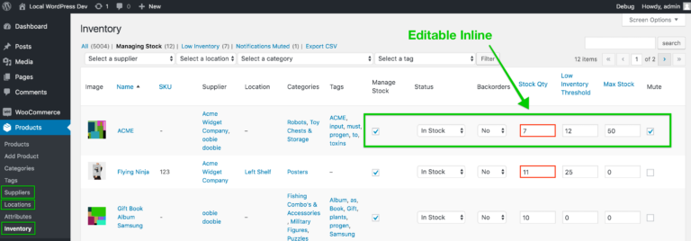 Woocommerce Spreadsheet intended for Woocommerce Inventory Manager ...