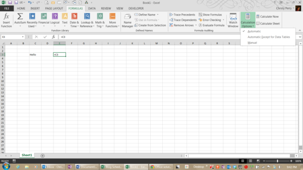 Work From Home Creating Spreadsheets with Why Is Your Excel Formula Not ...