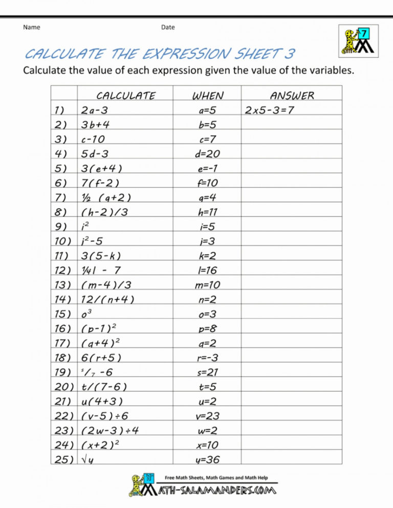 003 Worksheet Grade Math Worksheets 8Th Problems With Answers — db ...