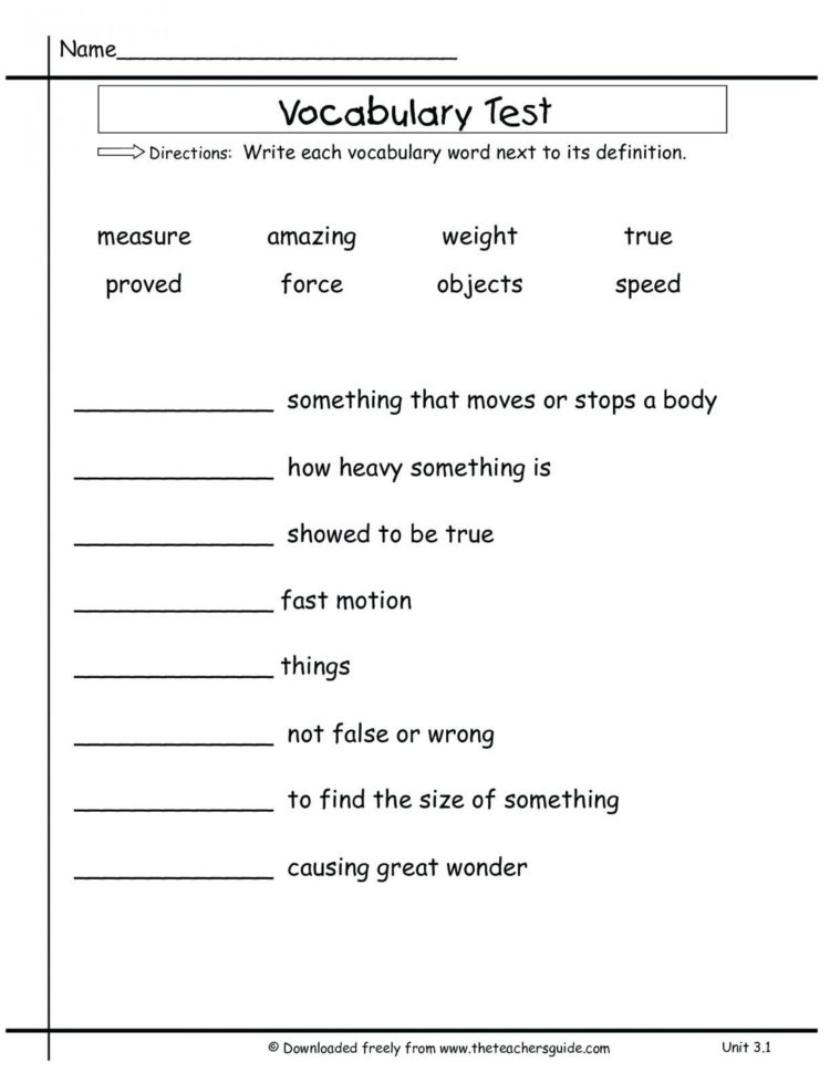 007 Printable Word 5Th Grade Vocab Worksheets Math Vocabulary Pdf Db 