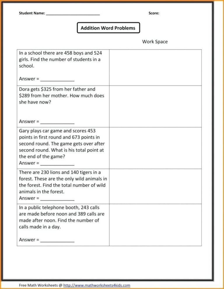 Multiplying Decimals Word Problems Worksheets Db excel