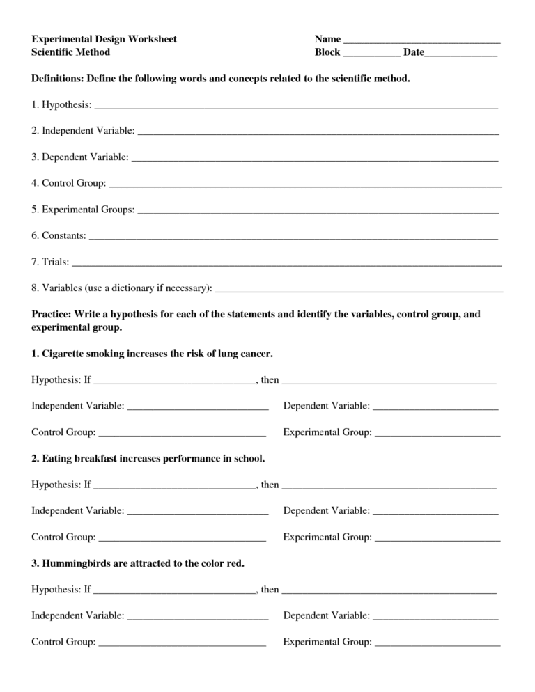 16 Best Images Of Simpson Science Variable Worksheet Answer — db-excel.com