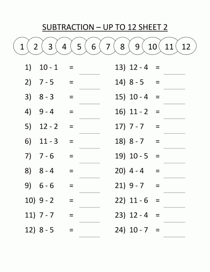 12Th Grade Math Worksheets — db-excel.com