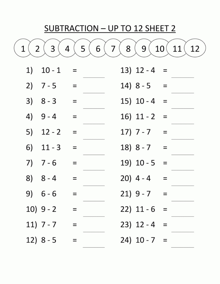 12Th Grade Math Worksheets — db-excel.com