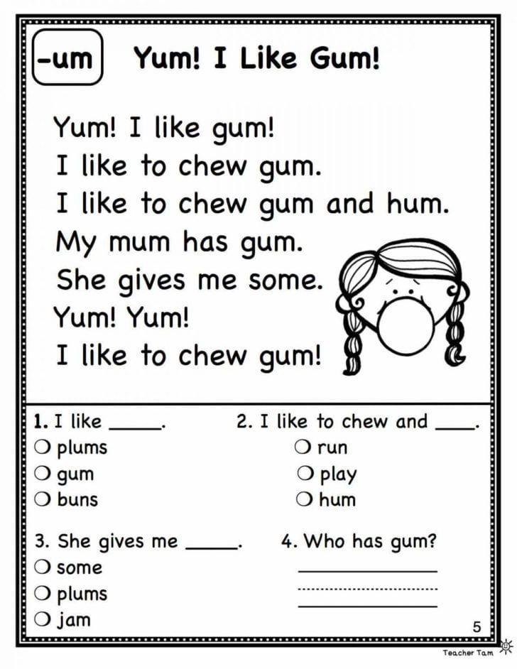 High School Reading Comprehension Worksheets With Answer Key — db-excel.com
