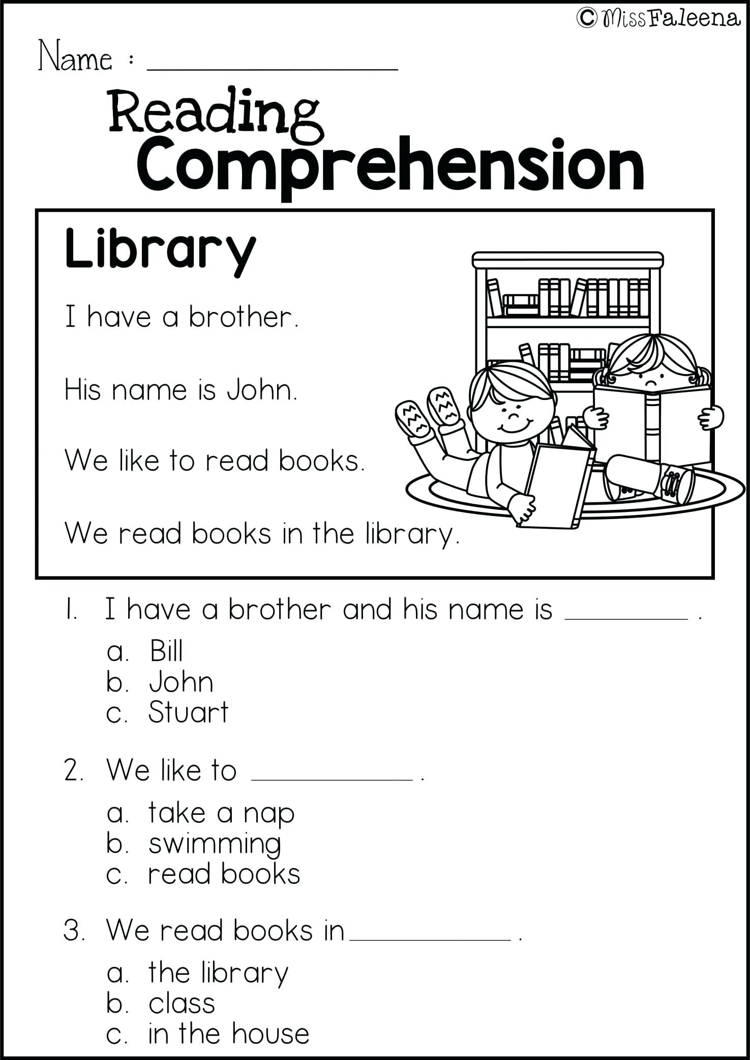 4Th Grade Reading Comprehension Worksheets For Free Download Db excel