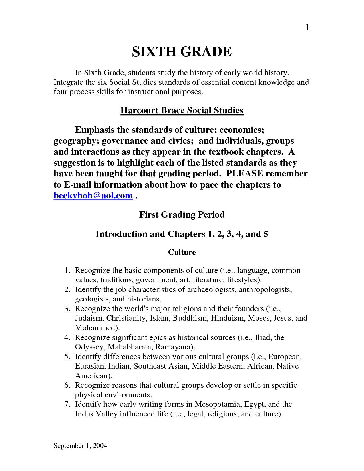 6Th Grade Social Studies Worksheets With Answer Key Db excel 6Th Grade Social Studies Worksheets With Answer Key Db excel