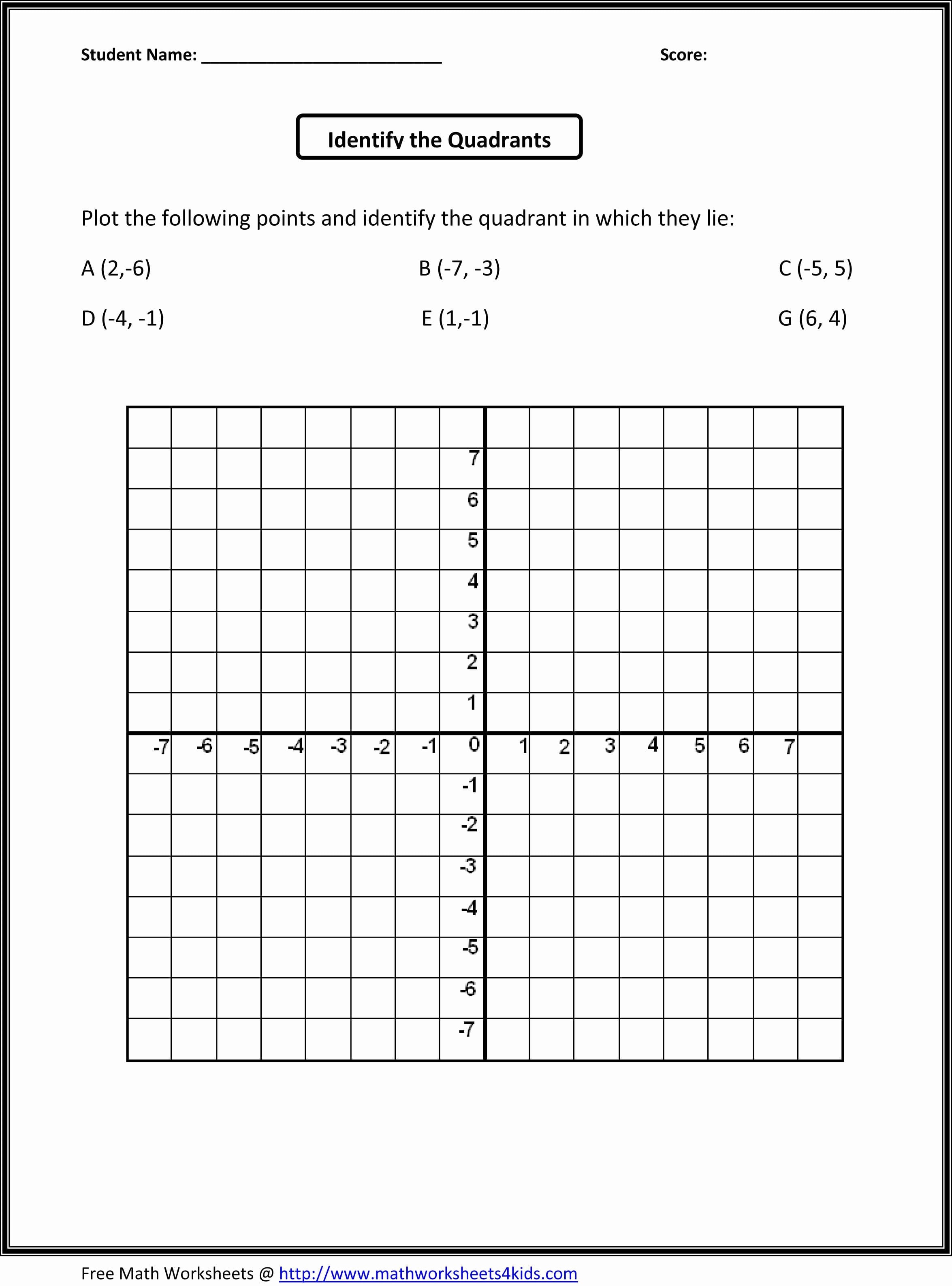 Th Grade Math Worksheets With Answers Awesome Collection Db Excel Hot