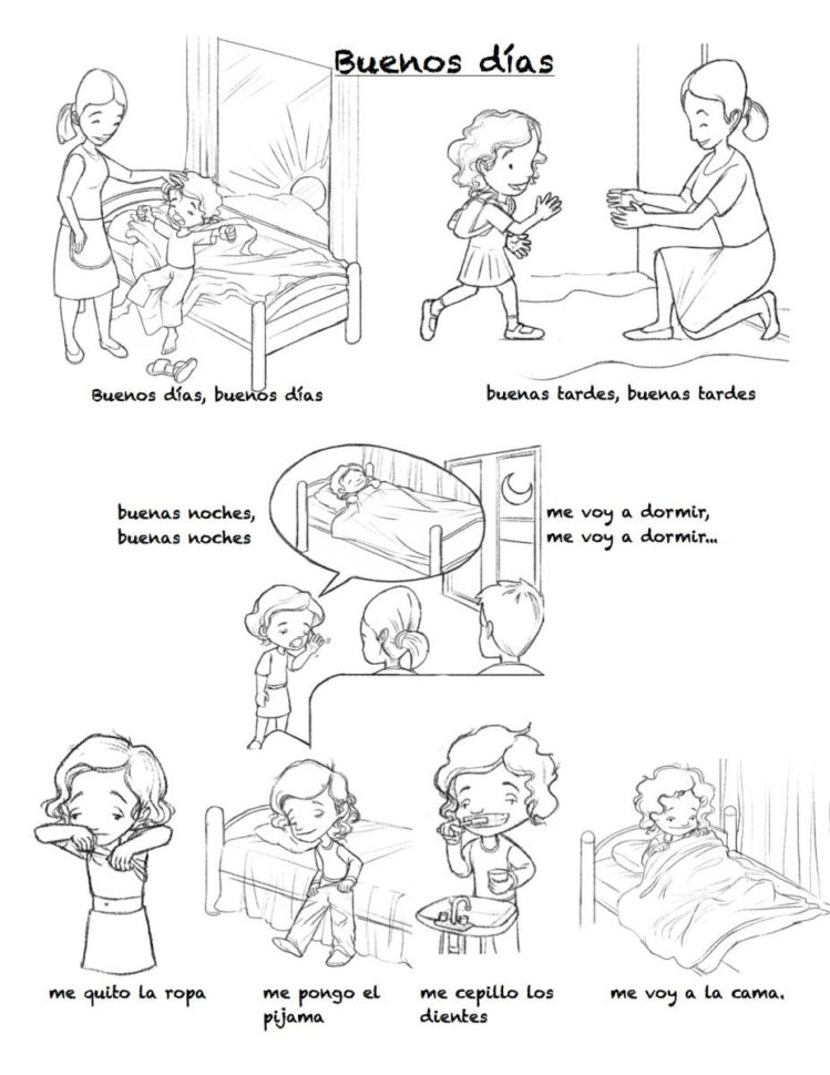 A Song To Learn Greetings And Daily Routines In Spanish — db-excel.com