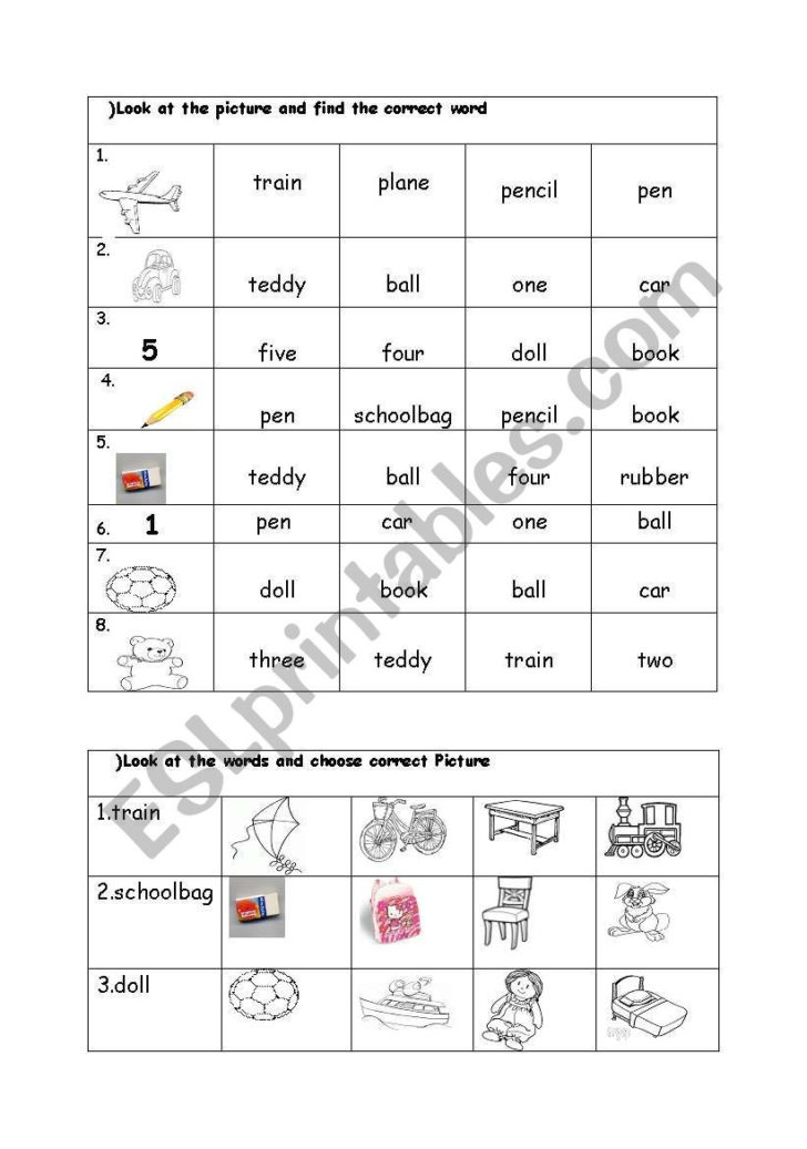 A Vocabulary Worksheet For Grade1 Esl Worksheetstar Sukran — db-excel.com
