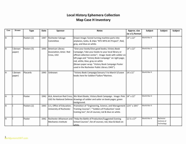 Aa Step 4 Four Column Worksheets
