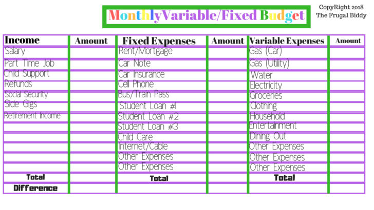 Help With Budgeting Worksheets — db-excel.com