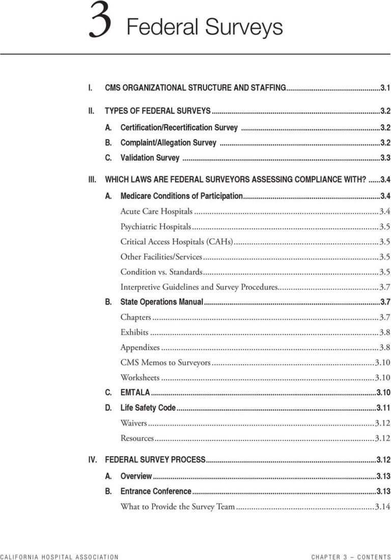 California Hospital Survey Manual Pdf — db-excel.com